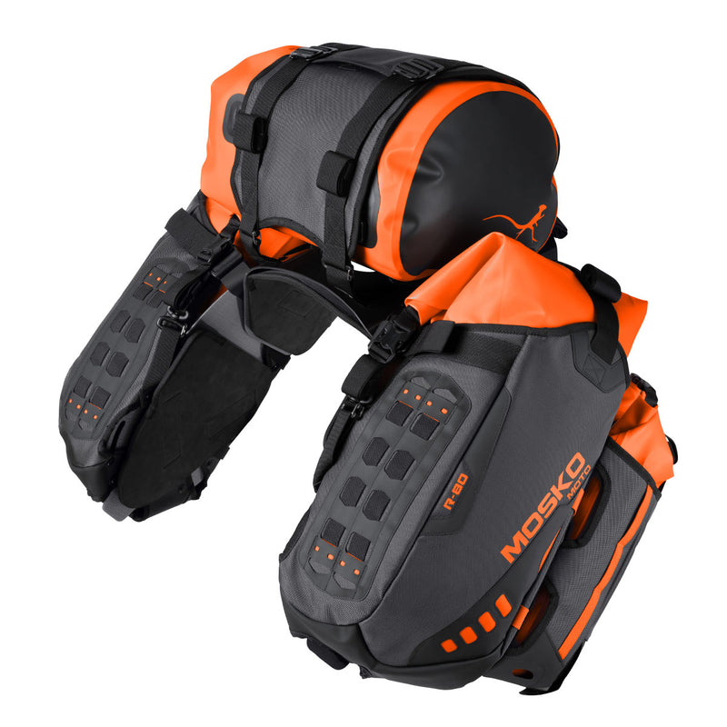 Reckless 80L V4.0 Motorcycle Luggage System | Mosko Moto - Mosko Moto EU