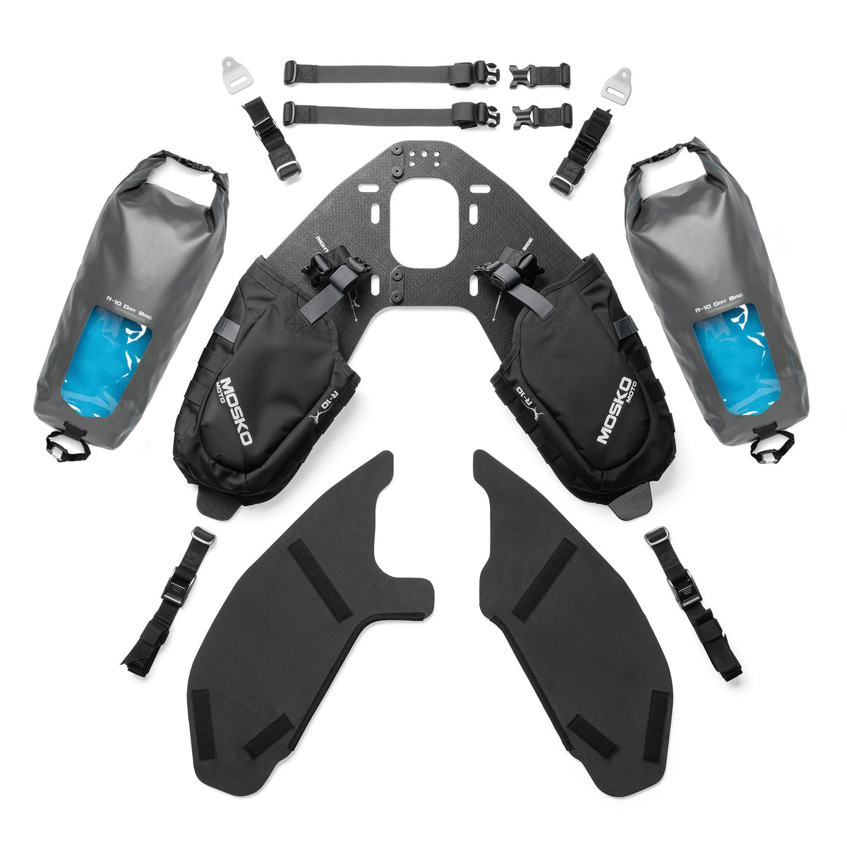 Reckless 10L v2 Motorcycle Luggage System | Mosko Moto - Mosko Moto EU