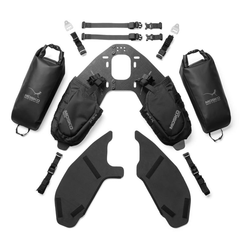 Reckless 10L v2 Motorcycle Luggage System | Mosko Moto - Mosko Moto EU