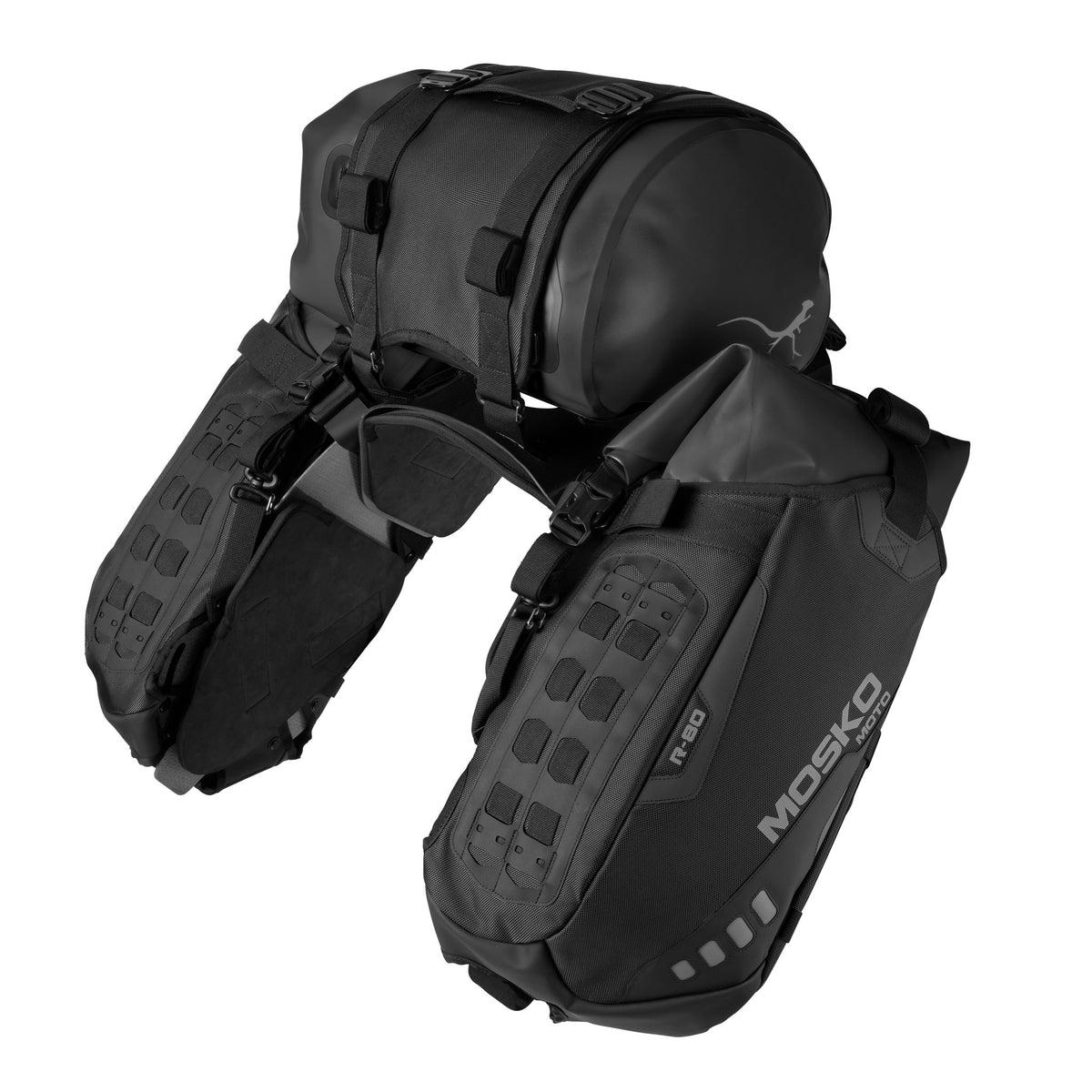 Reckless 80L V4.0 Motorcycle Luggage System | Mosko Moto - Mosko Moto EU